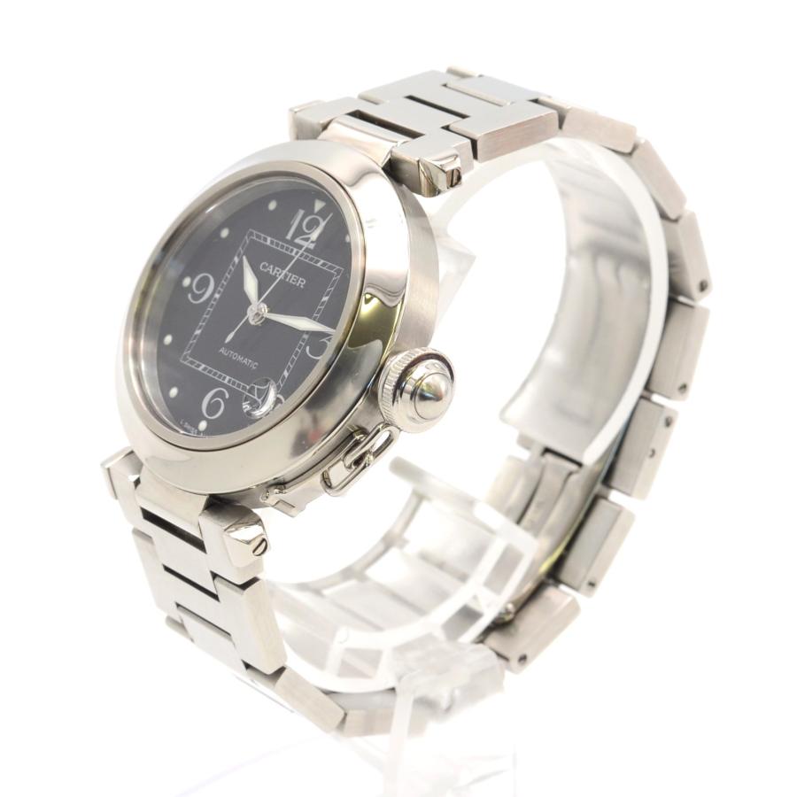 CARTIER カルティエ パシャC W3106099 デイト SS AT/自動巻 黒文字盤 メンズ腕時計 ヴィンテージ【中古 ...