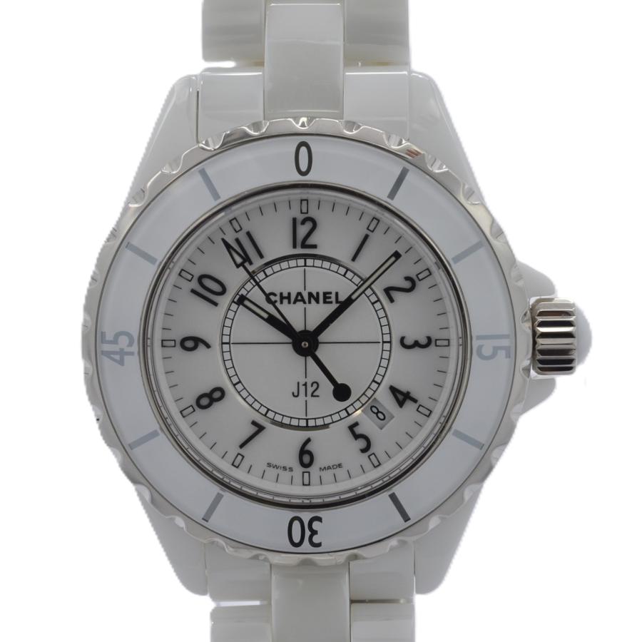 CHANEL シャネル J12 クォーツ 33ミリ H0968 QZ ホワイト文字盤 セラミック レディース腕時計 【内部点検済】【美品】 : Clockwise クロックワイズ - 通販 ...
