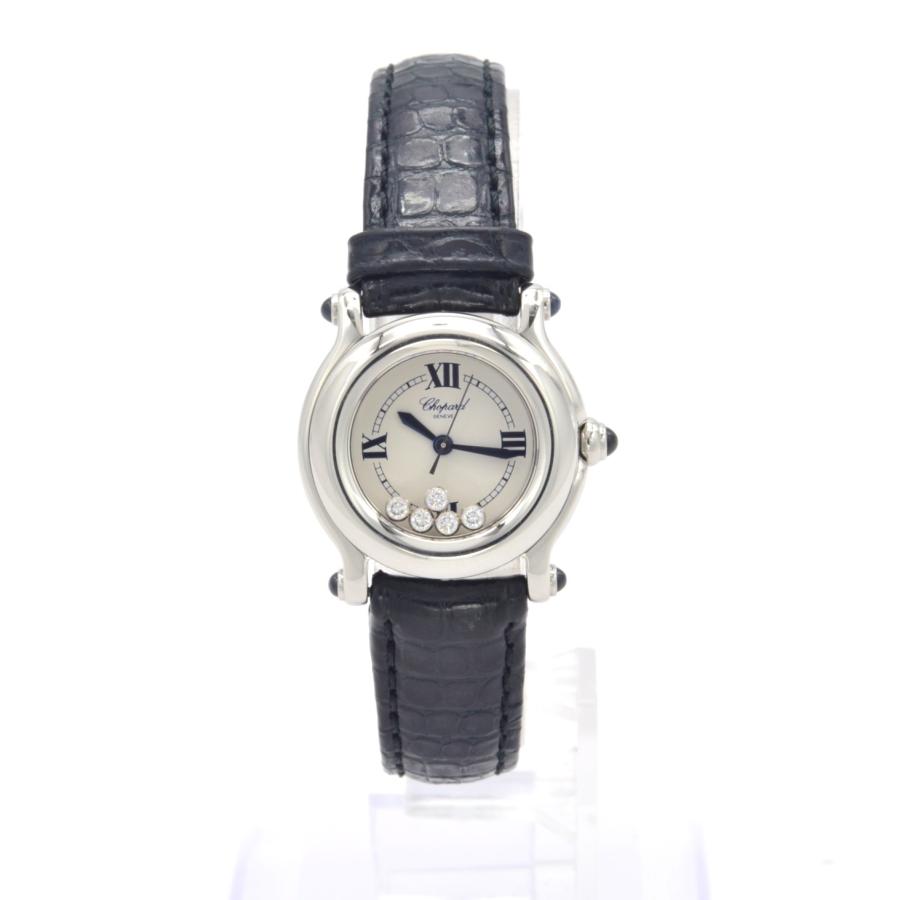 ショパール【Chopard】 27/8245-23 ハッピースポーツ ダイヤモンド 腕時計 ステンレススチール/革 レディース 【中古】 : Clockwise クロックワイズ - 通販 ...