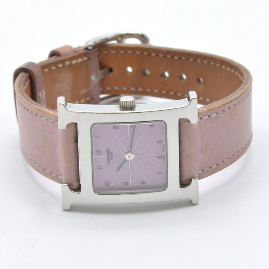 エルメス HERMES Hウォッチ HH1.210 レディース腕時計 クォーツ 革ベルト シルバー ブランド 時計 女性用 【中古】 : Clockwise クロックワイズ - 通販 ...