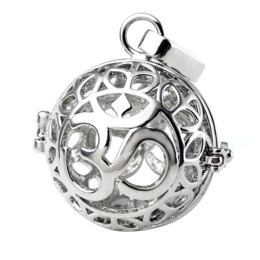Jovivi Antique Silver Aromatherapy Essential Oil Diffuser Necklace Loc ...