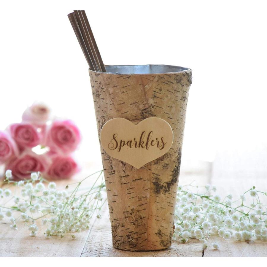 Wedding Sparklers Holder - Rustic Wedding - Large Sparkler Bucket - Lo ...