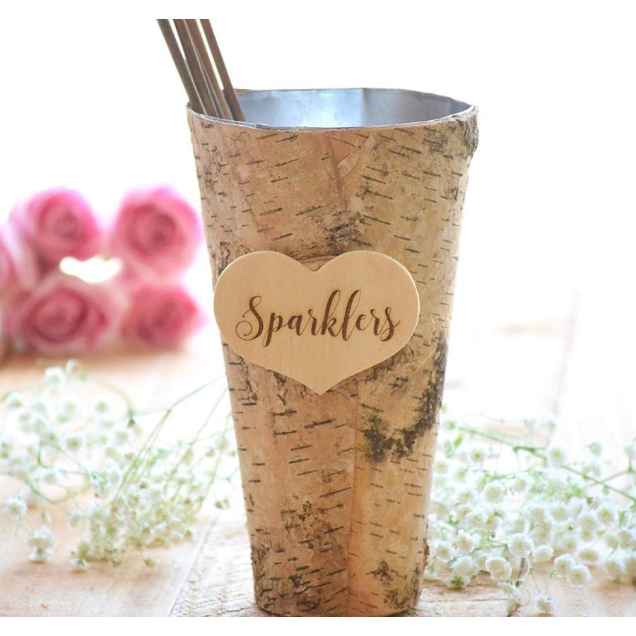 Wedding Sparklers Holder - Rustic Wedding - Large Sparkler Bucket - Lo ...