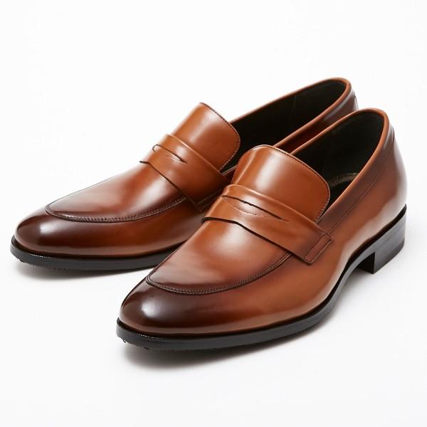 madras マドラス M4404 日本製 本革 ボロネーゼ製法 ビジネスシューズ 紳士靴 コインローファー メンズシューズ 牛革 社会人 靴 ...