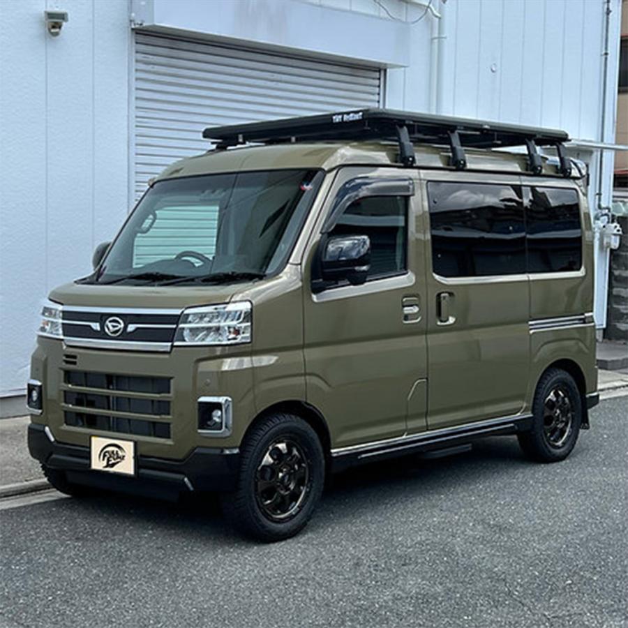 サイドオーニング ルーフラック ルーフキャリア タイニーハイドアウト フラット 幅1200 アルミニウム 車カスタム TiNY HydEouT The "FLAT" 1200 ACT2 ...