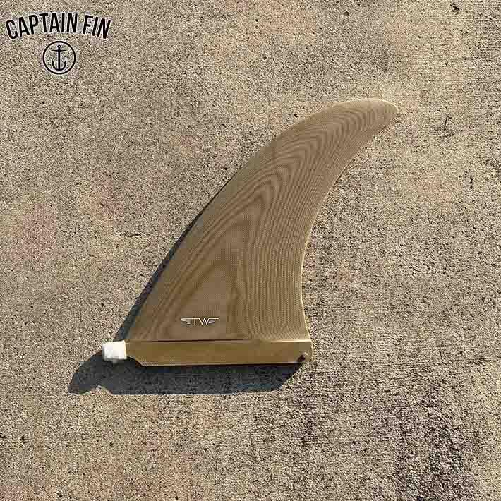 Fin CAPTAIN FIN キャプテンフィン シングルフィン TW TAPERED 10.5 OLIVE タイラーウォーレン 送料無料 ...