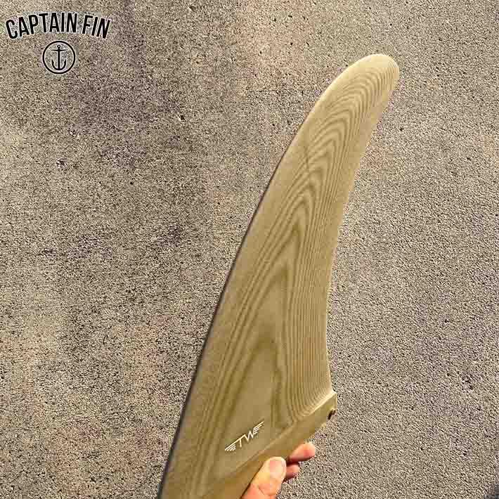 Fin CAPTAIN FIN キャプテンフィン シングルフィン TW TAPERED 10.5 OLIVE タイラーウォーレン 送料無料 ...