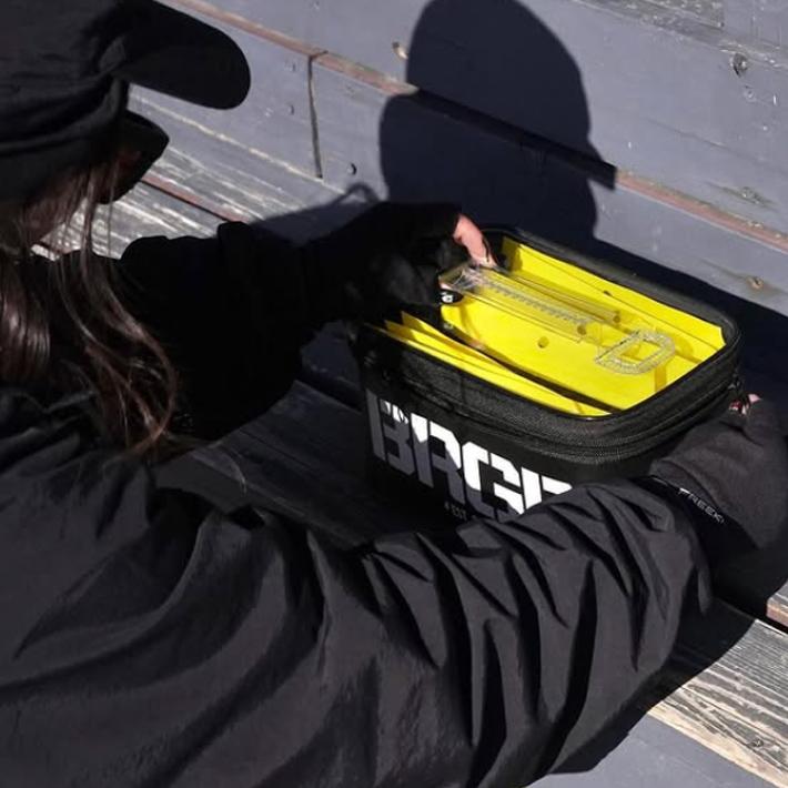 タックルケース BASS BRIGADE バスブリゲード BRGD TACKLE CASE - BLACK BBTC-A12 タックルケース EVA バス釣り バスフィッシング カリフォルニア ...