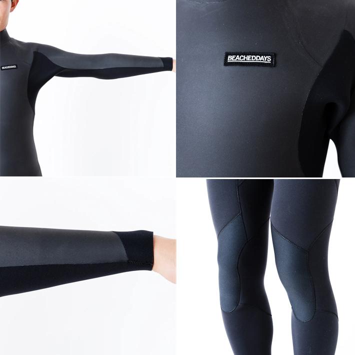 ウェットスーツ フルスーツ BEACHED DAYS ビーチドデイズ BD Logo Patch All 3mm WET SUITS ロゴパッチ スキンフルスーツ サーフィン サーフボード ...