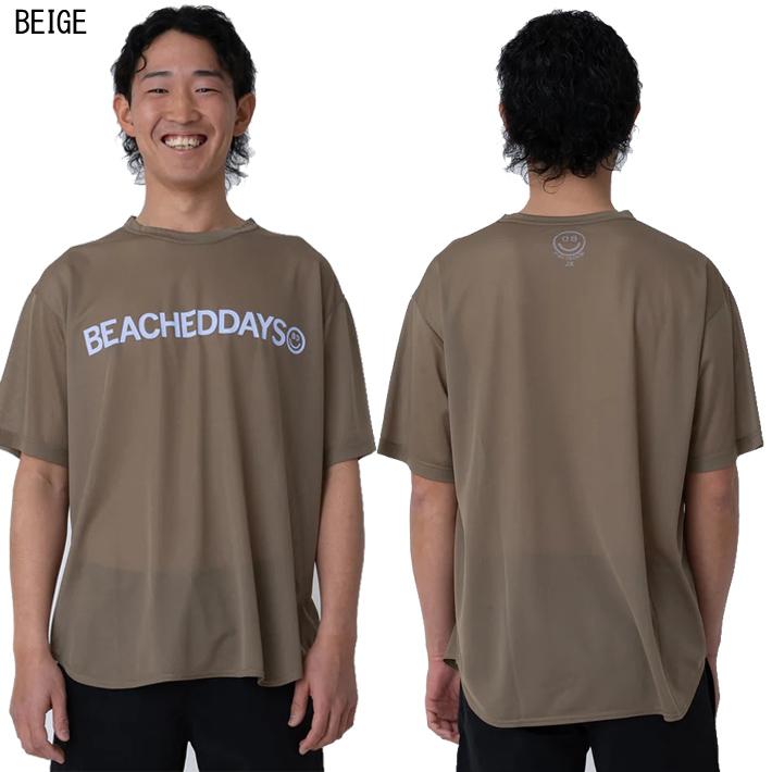 メッシュTEE BEACHED DAYS ビーチドデイズ SURF LOGO MESH TEE サーフ ロゴ メッシュ Tee 日焼けから身体を守り 速乾性に優れた素材COOLMAX ...
