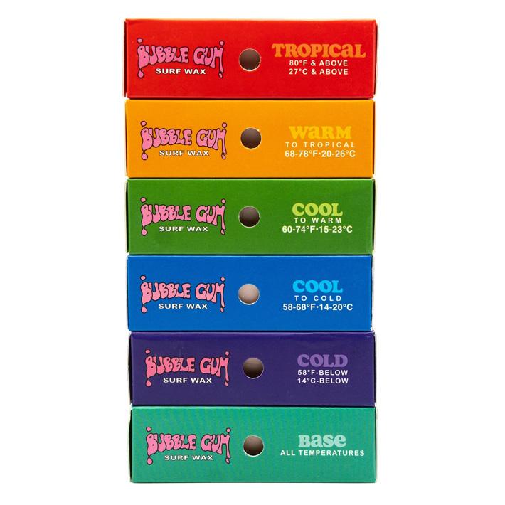 サーフィンワックス Bubble Gum ”Original Formula” Surf Wax Box Cold バブルガム オリジナル ...