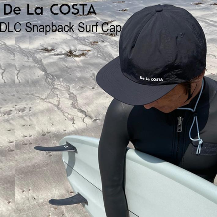 サーフキャップ De La COSTA ”DLC Snapback Surf Cap デ ラ コスタ スナップバックサーフキャップ 日焼けや ...