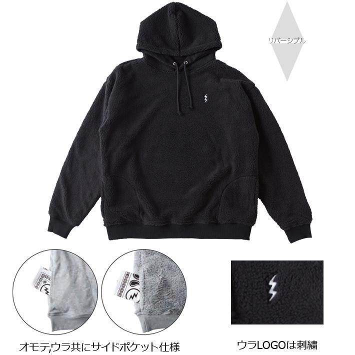 ELECTRIC（エレクトリック） パーカーリバーシブル メンズ UNDERVOLT