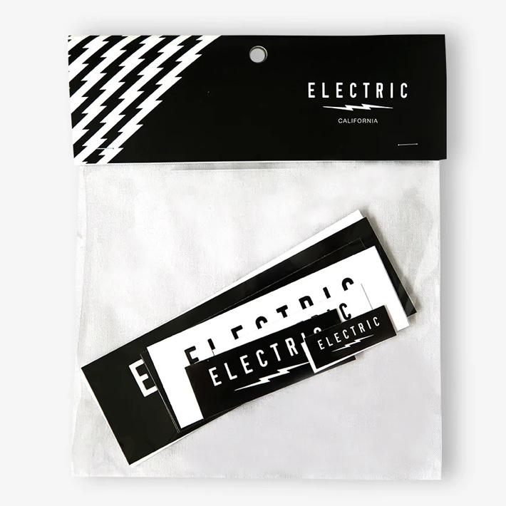 ステッカー ELECTRIC エレクトリック UNDERVOLT LOGO STICKER PACK10 PICS SET シール ラミネート ...