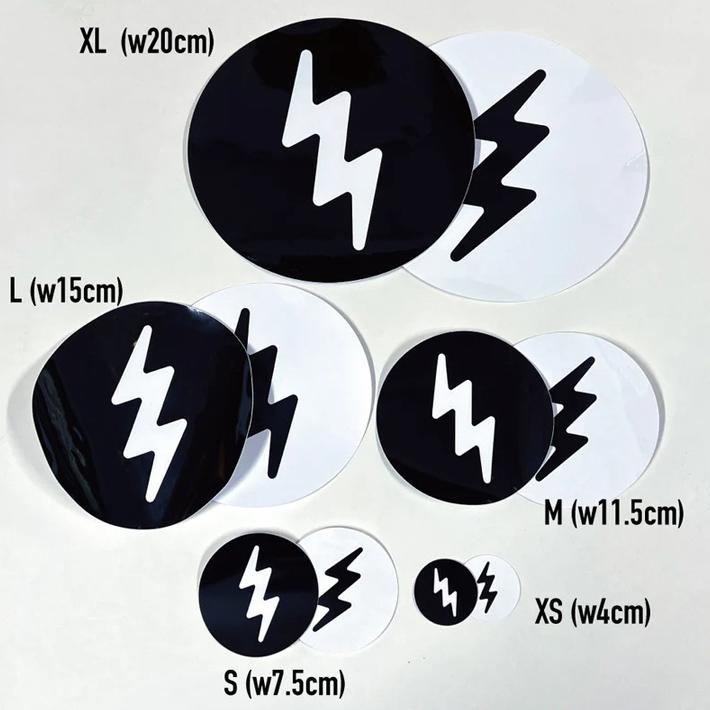 ステッカー ELECTRIC エレクトリック ICON LOGO STICKER- S (w7.5cm)【2色展開】 シール ラミネート加工 サングラス スノーボード サーフィン 釣り ゴルフ ...