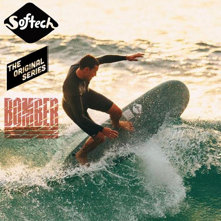 ソフトボード SOFTECH SURFBOARDS ソフテック サーフボード 2022モデル PERFORMANCE SERIES BOMBER 6’4” GRY/DUSTY RED ボンバー ...