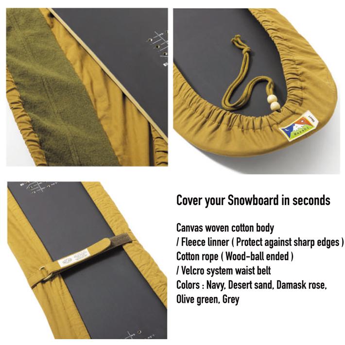 スノーボードケース Deformasi / Wasabi originals Wasabi Sole wrap SHORT スノーボード スノボー 収納 おしゃれ ボードケース ...