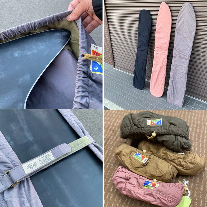 スノーボードケース Deformasi / Wasabi originals Wasabi Sole wrap SHORT スノーボード スノボー 収納 おしゃれ ボードケース ...