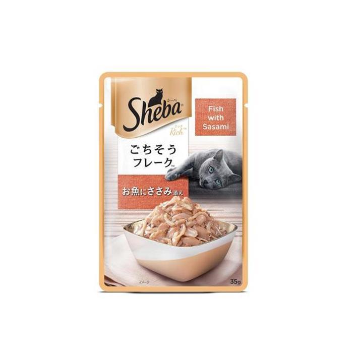 MARS（ペット用品、食品） シーバリッチ ごちそうフレーク お魚にささみ添え 35g : Two are One - 通販 - Yahoo!ショッピング