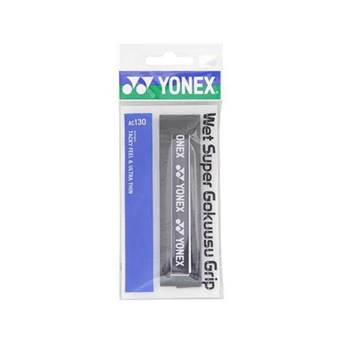 YONEX ヨネックス AC130 007 ウェットスーパー極薄グリップ ブラック : Two are One - 通販 - Yahoo!ショッピング