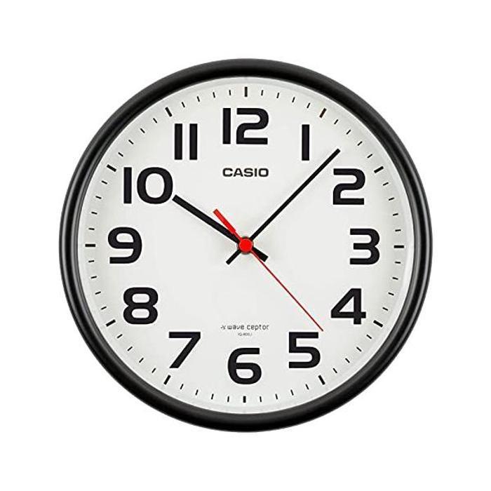 CASIO カシオ IQ-800J-1JF 電波掛時計 インテリアクロック : Two are One - 通販 - Yahoo!ショッピング