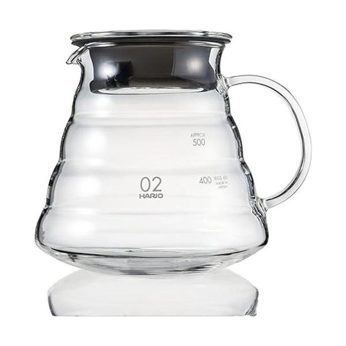 HARIO ハリオ XGSR-60-TB V60 レンジサーバー 600 クリア コーヒーサーバー 2~5杯用 600ml : Two are One - 通販 - Yahoo!ショッピング