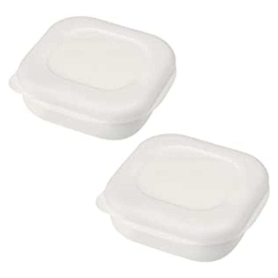 marna マーナ K748W 極 冷凍ごはん 容器 ホワイト 一膳分 約180g×2 : Two are One - 通販 - Yahoo!ショッピング