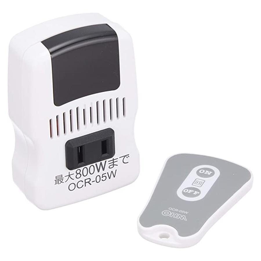 OHM オーム電機 OCR-05W 白 電機器具専用 リモコンコンセント 品番 07-8251 : Two are One - 通販 - Yahoo!ショッピング