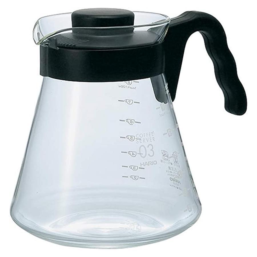 HARIO ハリオ VCS-03B V60 ブラック コーヒーサーバー 実用容量1000ml 日本製 : Two are One - 通販 - Yahoo!ショッピング