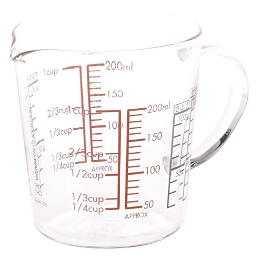 HARIO ハリオ CMJW-200 メジャーカップワイド 200ml 日本製 : Two are One - 通販 - Yahoo!ショッピング