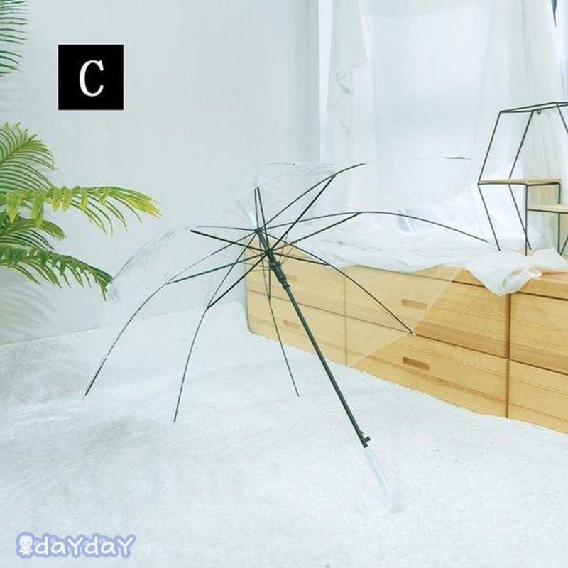 長傘 レディース メンズ 長柄 雨傘 透明傘 ボタン手動開閉式 直径97cm 長傘 透明 折れない オシャレ 女性用 16本骨 8本骨 おしゃれ :yicd7-10000287:TY1ストア ...
