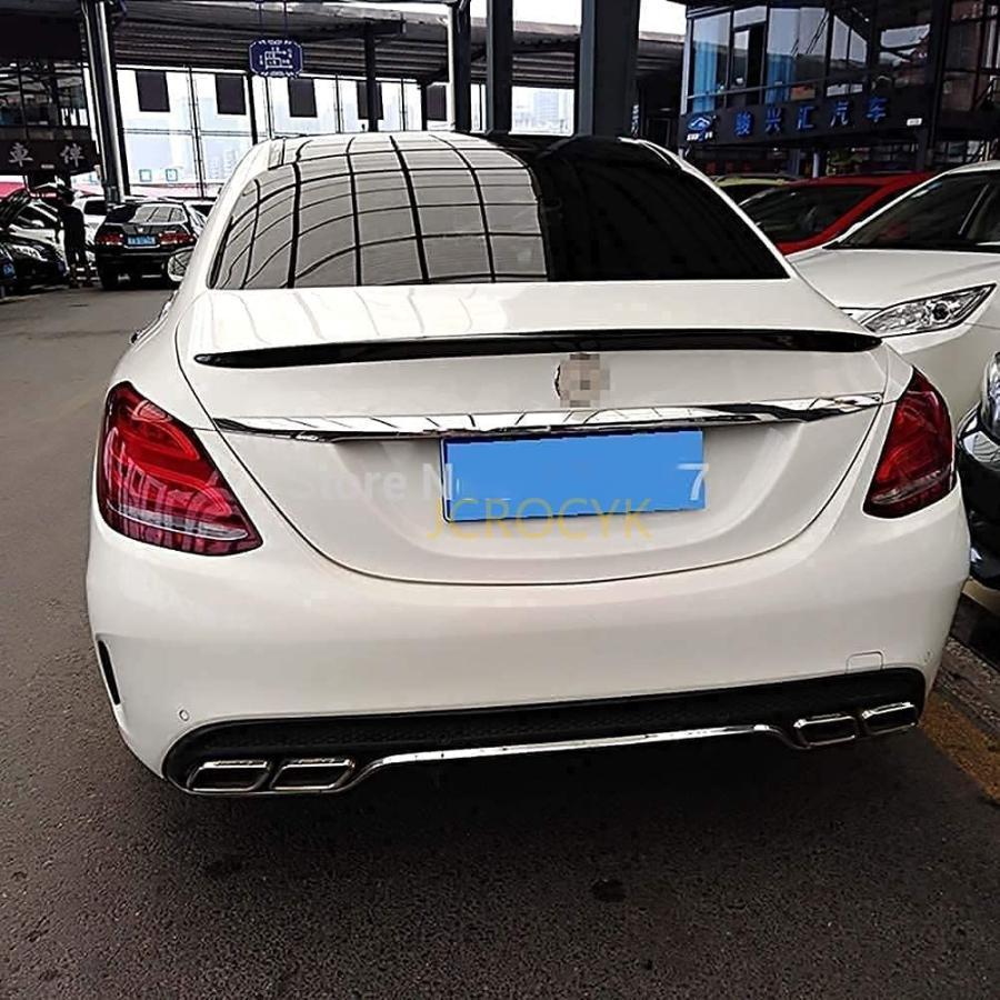 W205 C180 C200 C260 C280 C300 C63 2014-2018Absトランクリアウィング リアウィング 装飾トランクウィング : p21062422fd2d ...