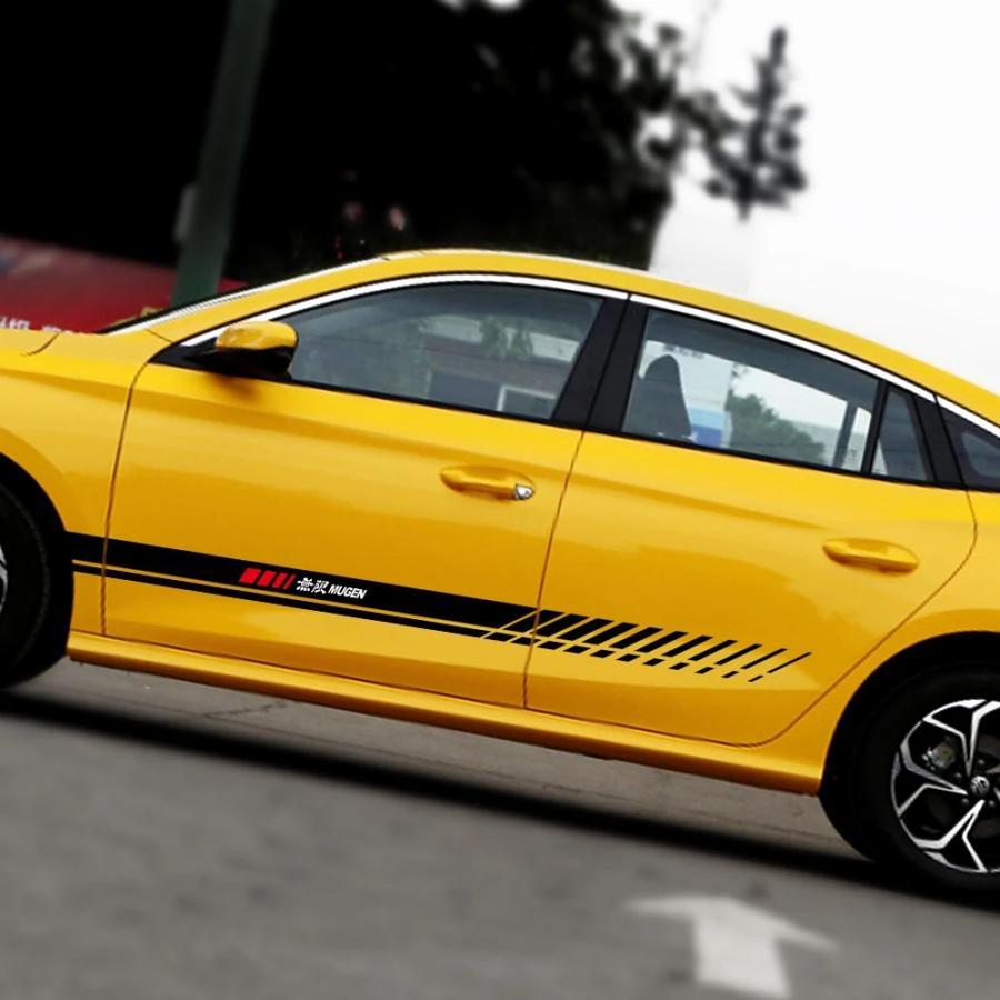 2個ファッションサイドボディストライプステッカースポーツ三菱ラリーアートアウトランダー2007-20122022 asxパジェロランス :p21306423a5e2:TYANSTORE ...