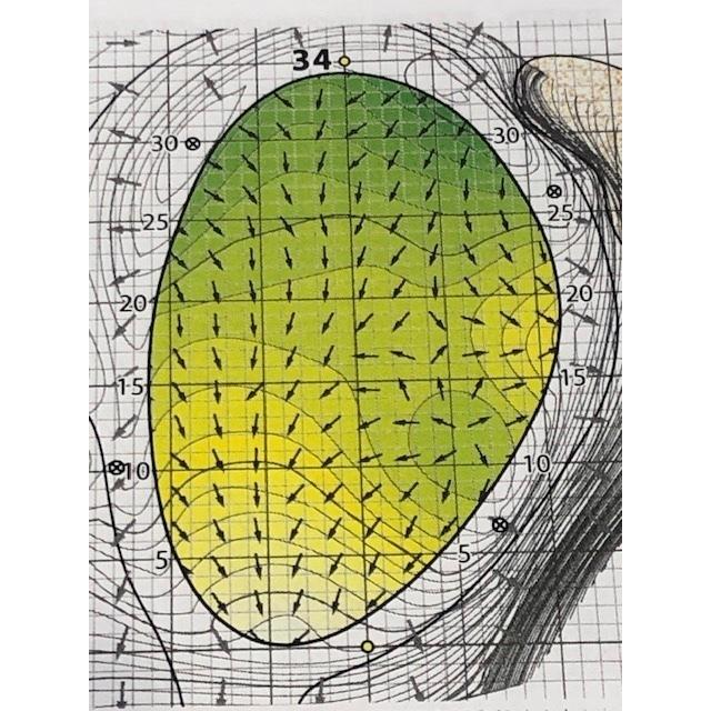 2023 TYB GREEN 3D 葛城ゴルフ倶楽部 宇刈コース （LPGA QTファイナル仕様） : TYB18 - 通販 - Yahoo!ショッピング