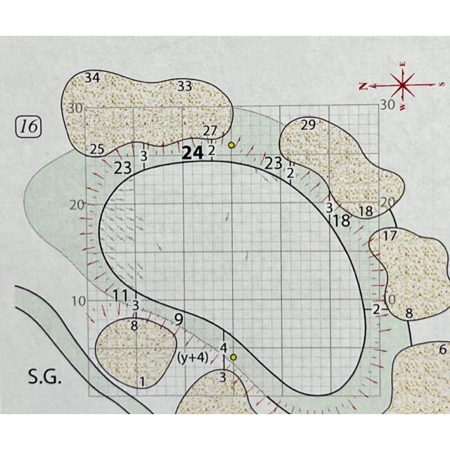 2022 太平洋クラブ 江南コース（男子プロトーナメント・G-11承認版） : TYB18 - 通販 - Yahoo!ショッピング