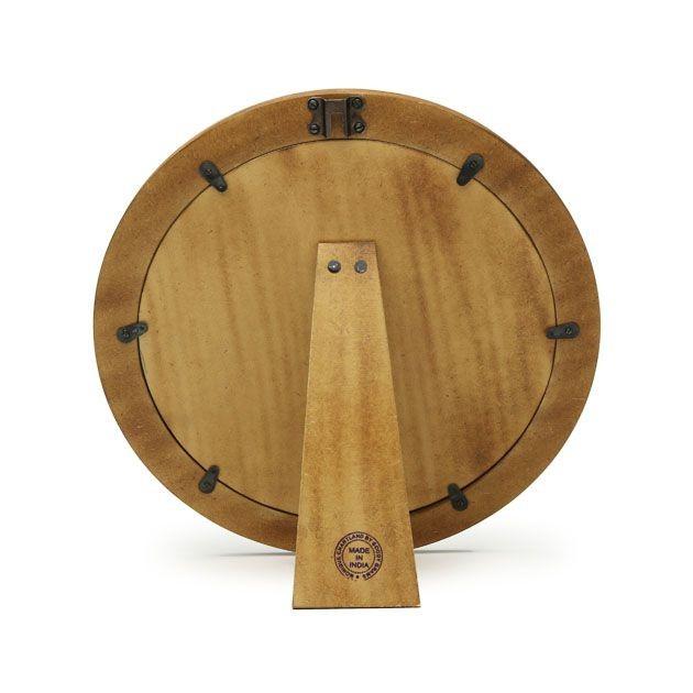 Goody Grams 大理石風 鏡 ミラー 卓上 壁掛け 玄関鏡 丸形 円形 おしゃれ ウォールミラー MIRROR BADARISH ...