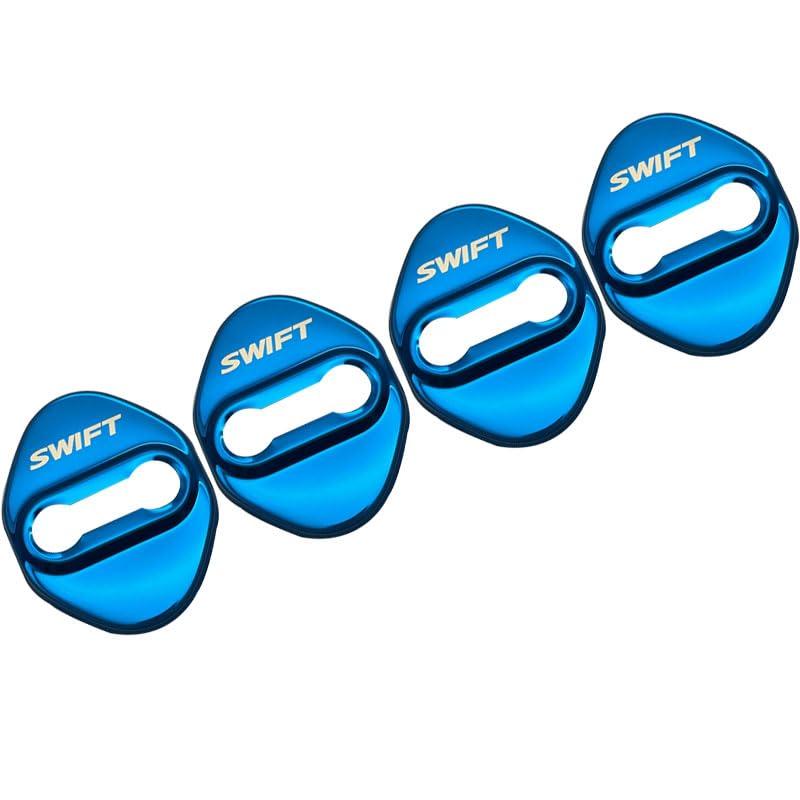 ブランド登録なし TADOKAPATU スズキ 新型 スイフト ZD ZC系 専用 ストライカー カバー ドアロック メッキ アクセサリー 内装 パーツ ステンレス 4PCS 取り付け簡単 ...