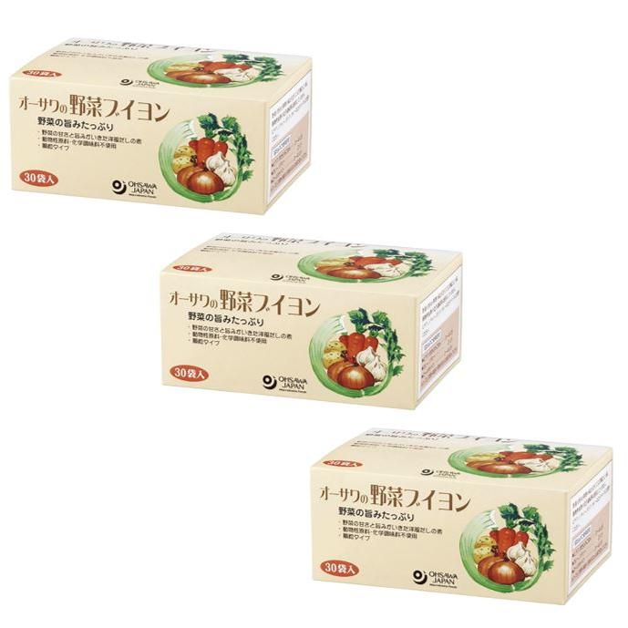 3箱セット オーサワの野菜ブイヨン 徳用 150g 5g×30袋 入り : 腸詰屋 蓼科店 ヤフーSHOP - 通販 - Yahoo!ショッピング
