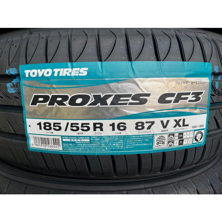 PROXES 2025年製 低燃費タイヤ CF3 185/55R16 87V XL : タイヤ屋 ぱぴ - 通販 - Yahoo!ショッピング