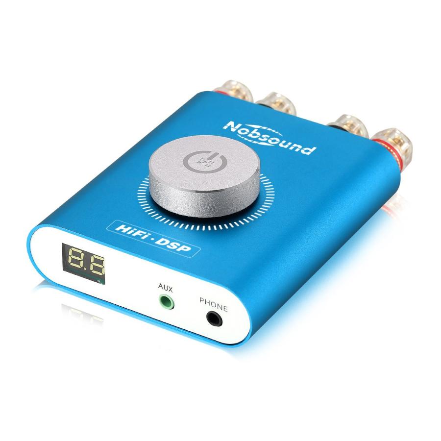 Nobsound NS-20G Mini Bluetooth アンプ Hifi DSP ステレオ ヘッドホンアンプ100W + 100W ...