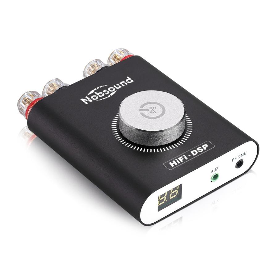 Nobsound NS-20G Mini Bluetooth アンプ Hifi DSP ステレオ ヘッドホンアンプ100W + 100W ...
