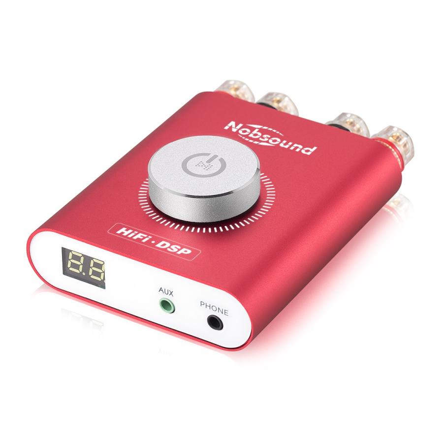 Nobsound NS-20G Mini Bluetooth アンプ Hifi DSP ステレオ ヘッドホンアンプ100W + 100W ...