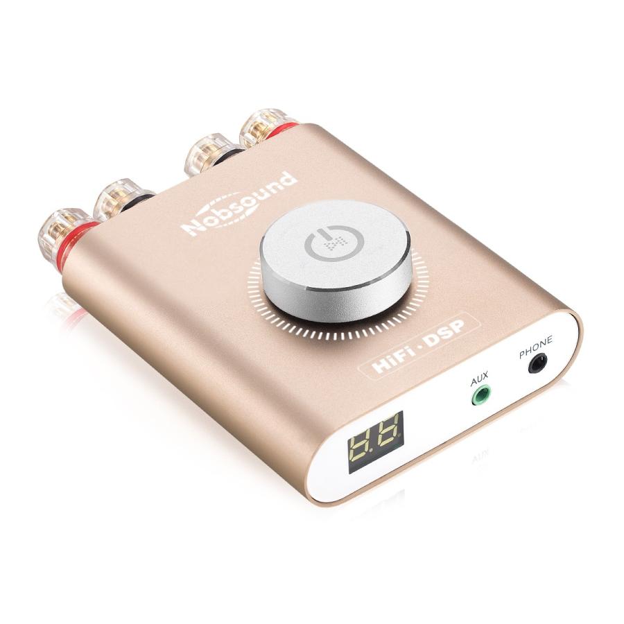 Nobsound NS-20G Mini Bluetooth アンプ Hifi DSP ステレオ ヘッドホンアンプ100W + 100W ...