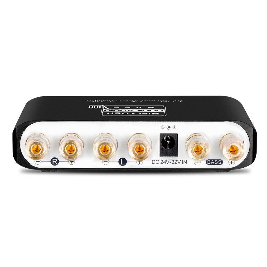 Douk Audio Q100 2.1チャンネル 重低音 高音質 サブウーファー Bluetooth DSP デジタル パワーアンプ ステレオ ...