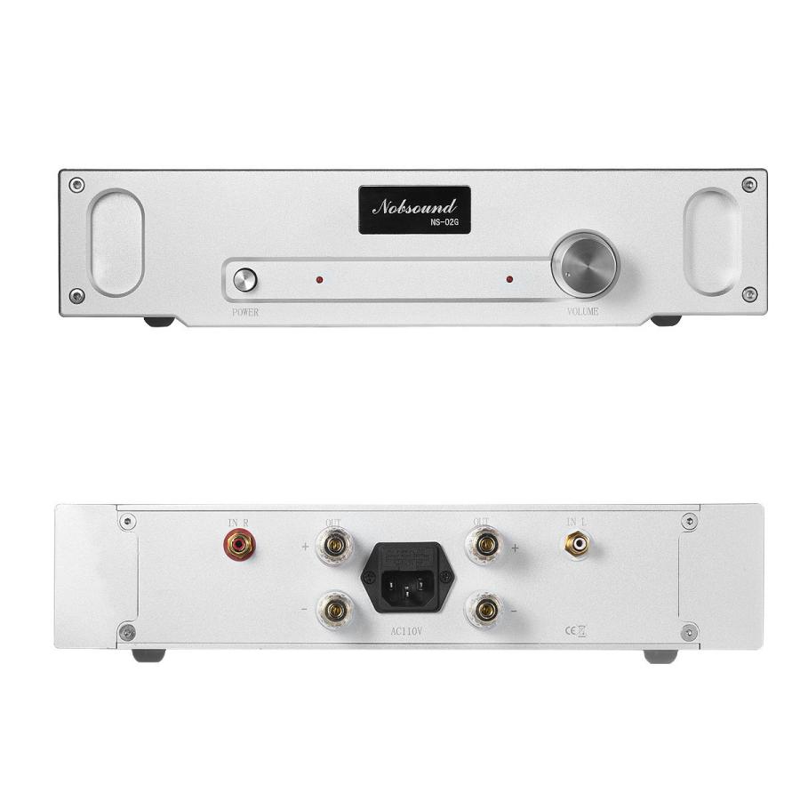 Nobsound NS-02G Hi-Fi クラスA シングルエンド パワーアンプ ステレオ オーディオ アンプ :GFJ024:楽々工房 ...