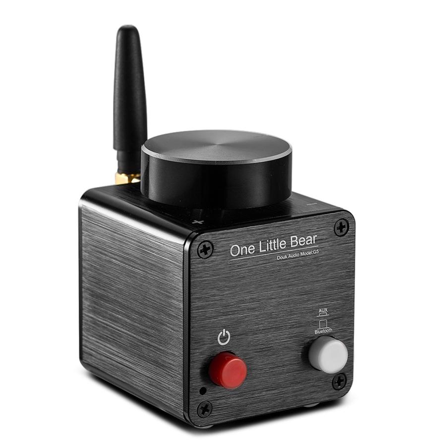 Douk Audio Little Bear G5 Mini デジタル パワーアンプ Bluetooth 4.0 アンプ HiFiステレオ ...