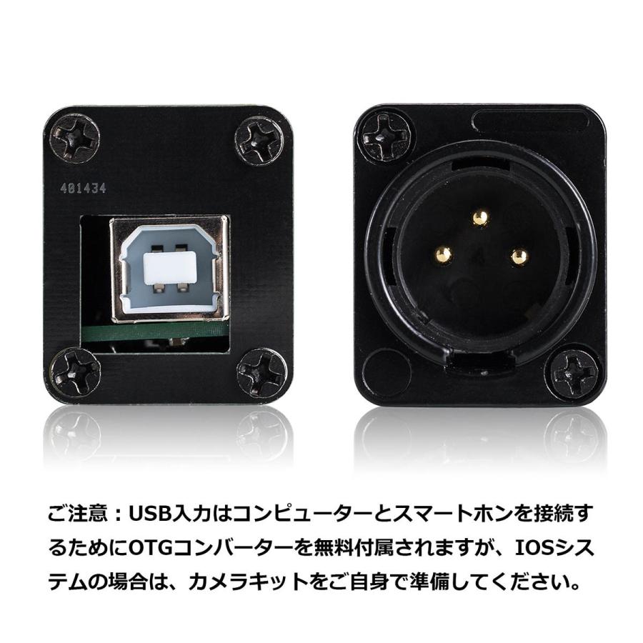 Mini パッシブ USB-AES オーディオアダプター コンバーター デジタルインターフェース 16Bit/48KHz : 楽々工房 ...
