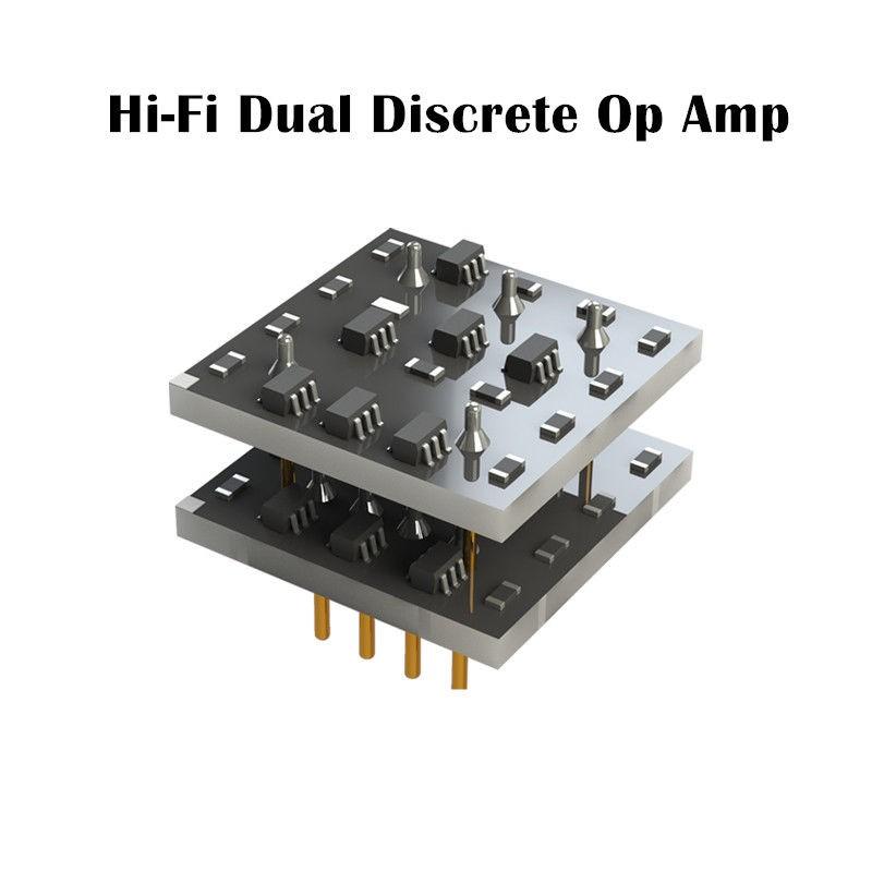 Dual Discrete オペアンプ HiFi オーディオ プリアンプ OPAMP ad827を置き換える : 楽々工房 - 通販 ...