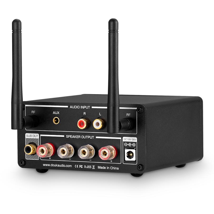 Nobsound A2 PRO HiFi デュアル Bluetooth 5.0 デジタルアンプ ステレオ デスクトップ オーディオ ...