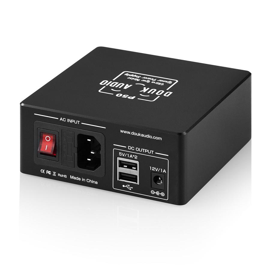 Nobsound P50 HiFi DC 12V/USB 5V レギュレート リニア電源 DAC プリアンプ用 超低ノイズ : 楽々工房 ...